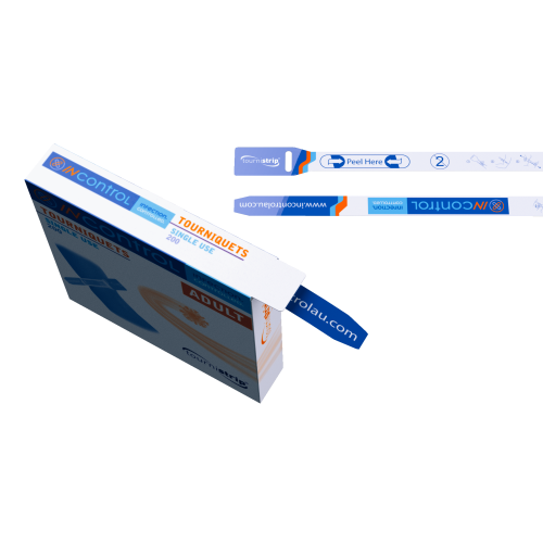Tournistrip Adult Single Use Tourniquet - Disposable Tourniquets ...